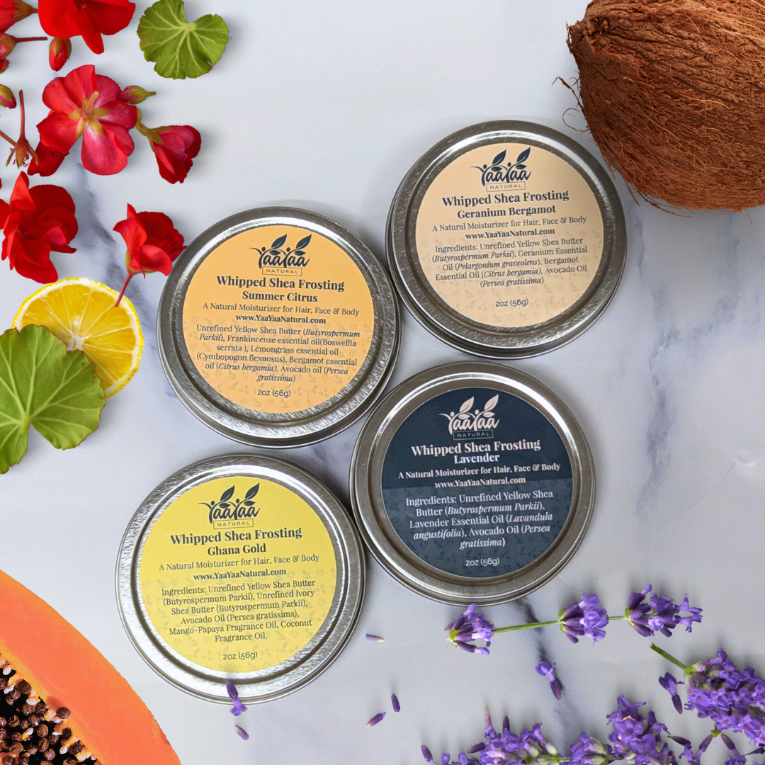 Travel Size Whipped Shea Butter – Yaayaa Natural